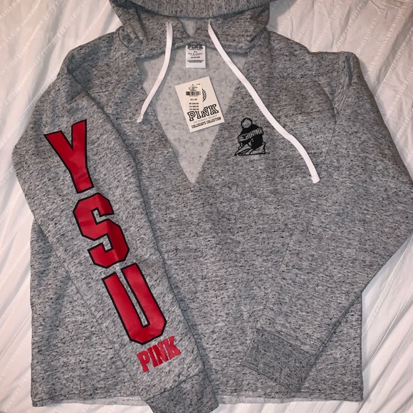 PINK Victoria's Secret | Tops | Pink By Vs Ysu Hoodie Nwt | Poshmark